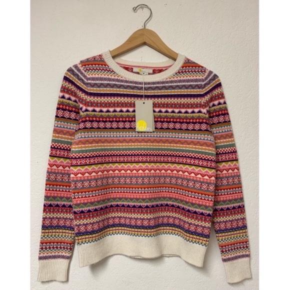 Boden | Sweaters | Boden Louise Fair Isle Sweater S | Poshmark